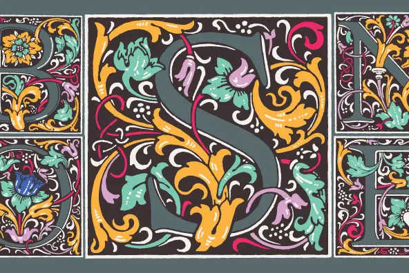 Cloister Initials Font - FontPath