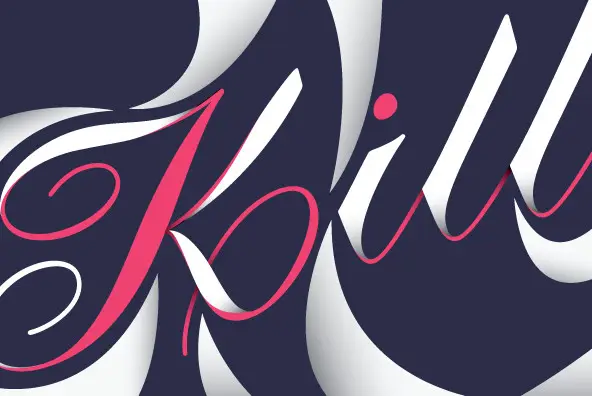 Diane Script Font - YouWorkForThem