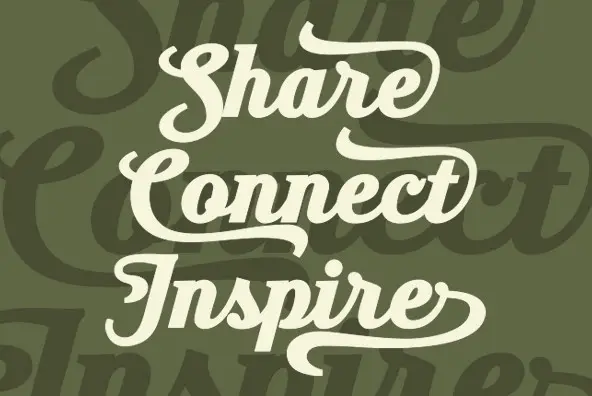 Moonface Script Font - FontPath