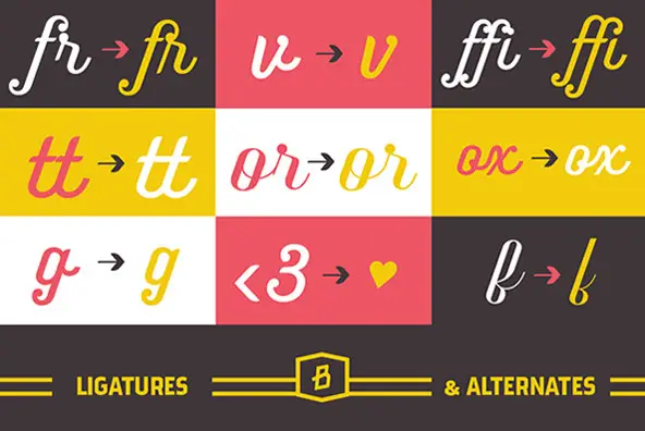 Benson Script Font - YouWorkForThem