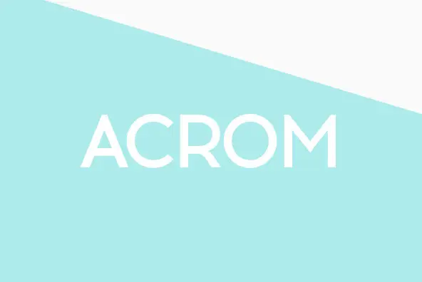 Acrom Font - FontPath