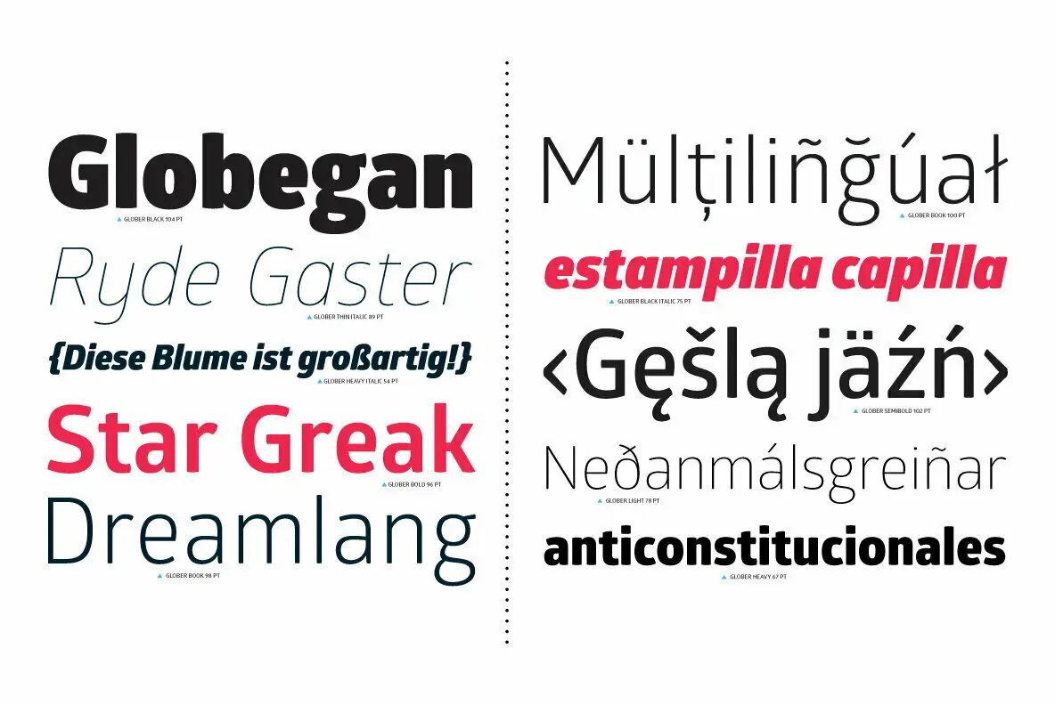 Glober Font - FontPath