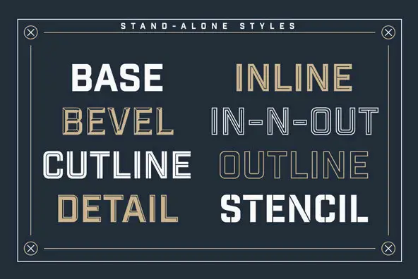 Industry Inc Font - FontPath
