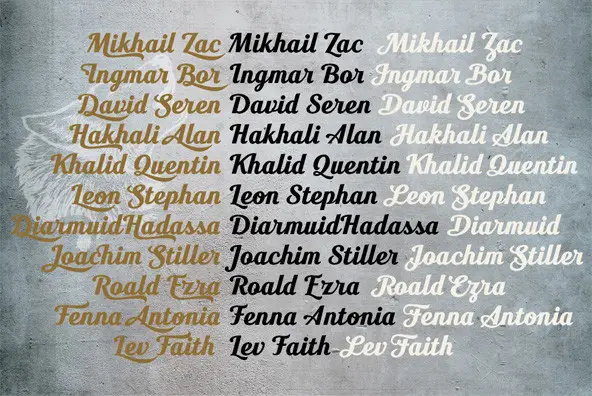 Seren Script Font - FontPath