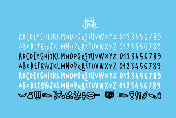 Kermel Font - FontPath