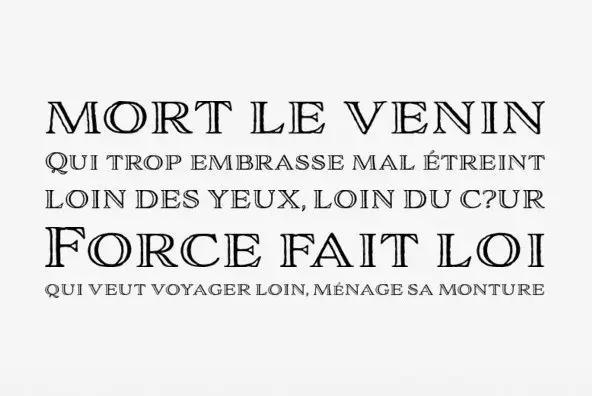 Adorn Engraved Expanded Font - FontPath