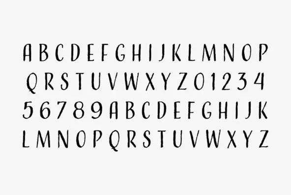 Adorn Sans Condensed Font - FontPath