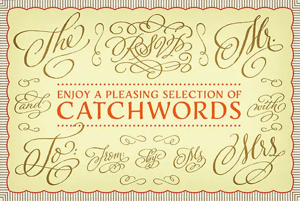 Adorn Collection Font - YouWorkForThem