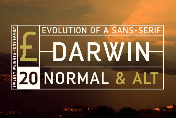 Darwin Font - YouWorkForThem