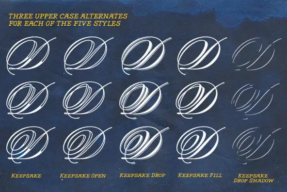 Keepsake Font - YouWorkForThem