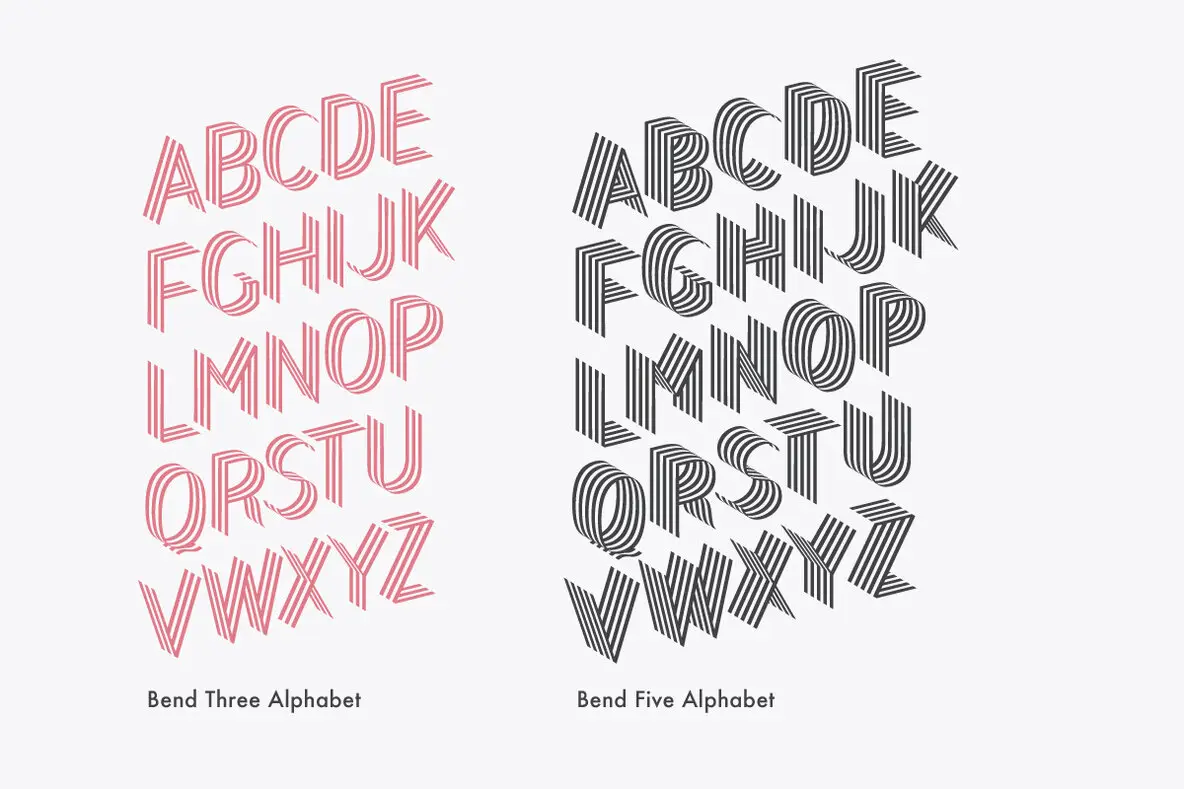 Bend Font - YouWorkForThem