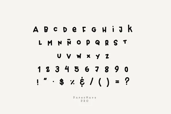 Papermade PRO Font - YouWorkForThem