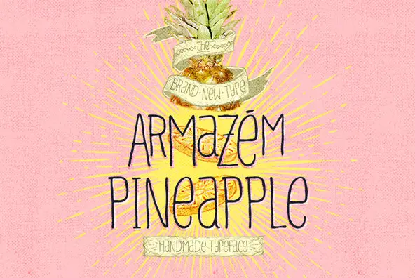 Armazem Pineapple Font - FontPath