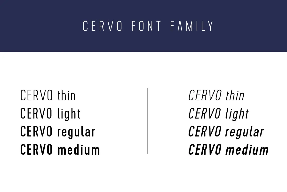 Cervo Font - FontPath