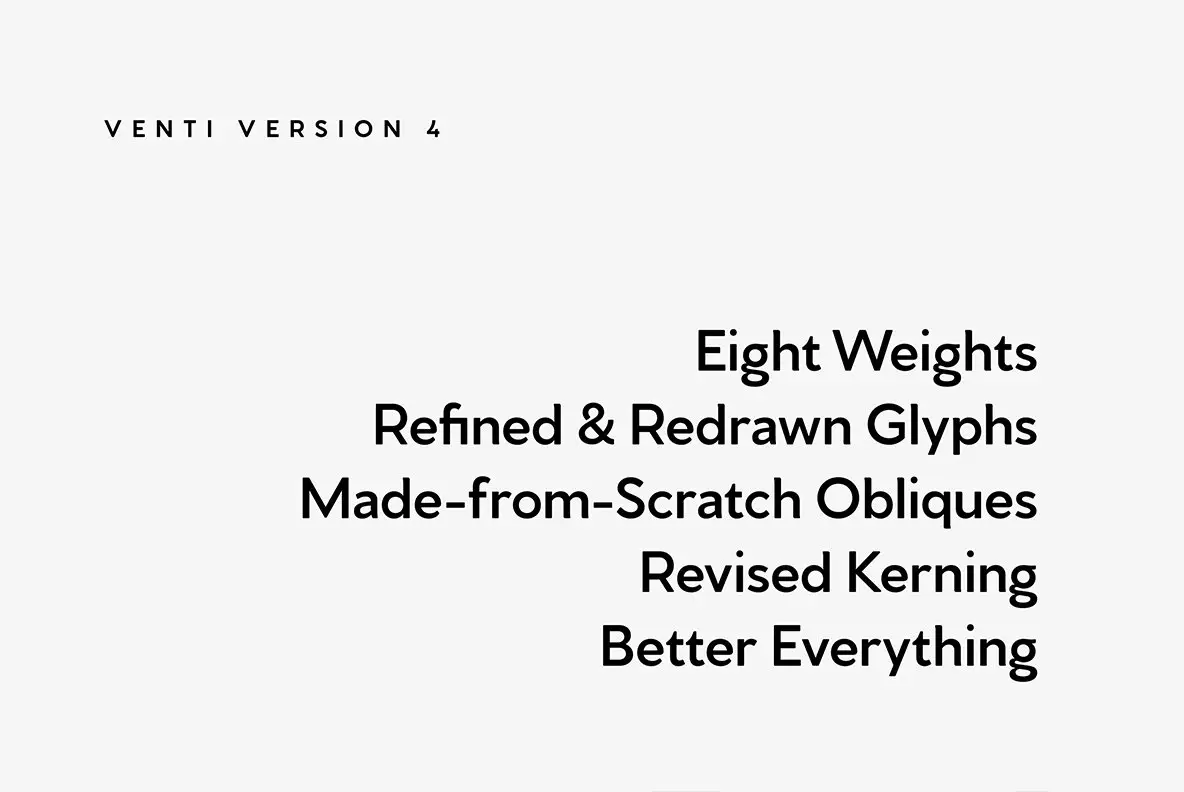Venti CF Font - YouWorkForThem