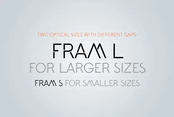Fram Font - YouWorkForThem
