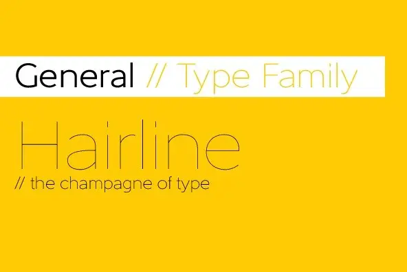 General Font - YouWorkForThem