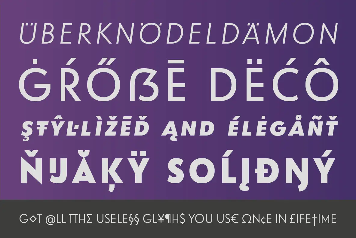 Globe Grotesk Font - FontPath