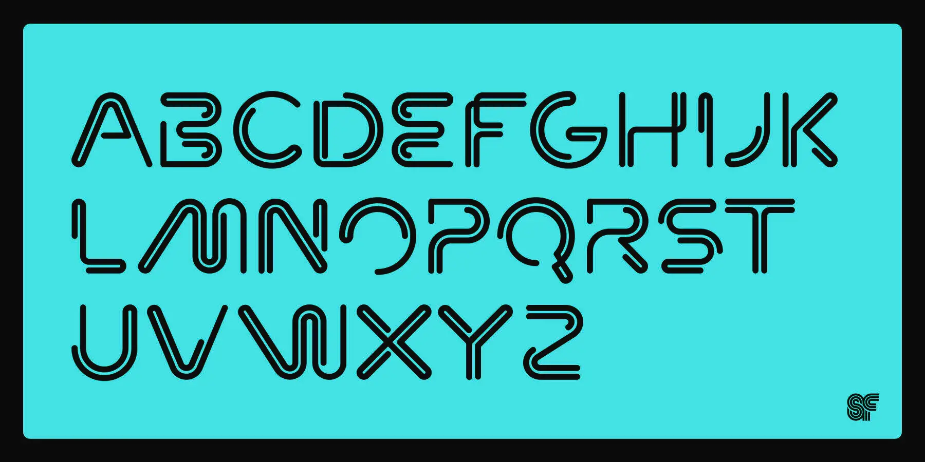 Neon Font - YouWorkForThem