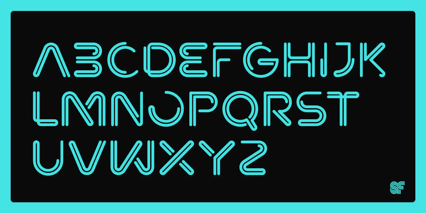 Neon Font - YouWorkForThem