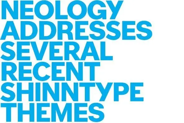 Neology Font - YouWorkForThem