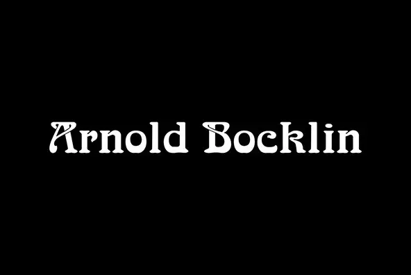 Arnold Bocklin Font - FontPath