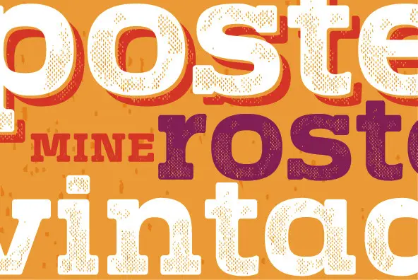 Vezus Serif Texture Font - FontPath