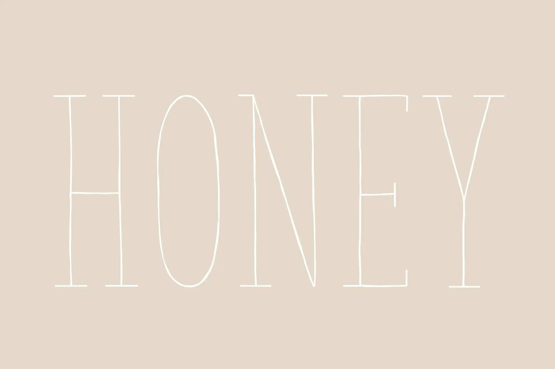 The Serif Hand Font - FontPath