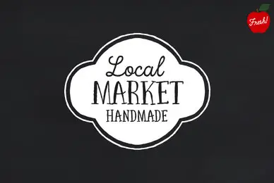 Authentic Weathered Fonts for Food Packaging - YouWorkForThem