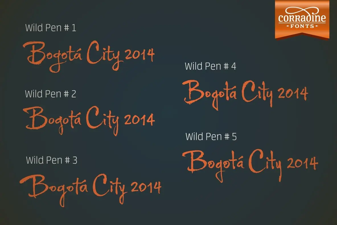 Wild Pen Font - FontPath