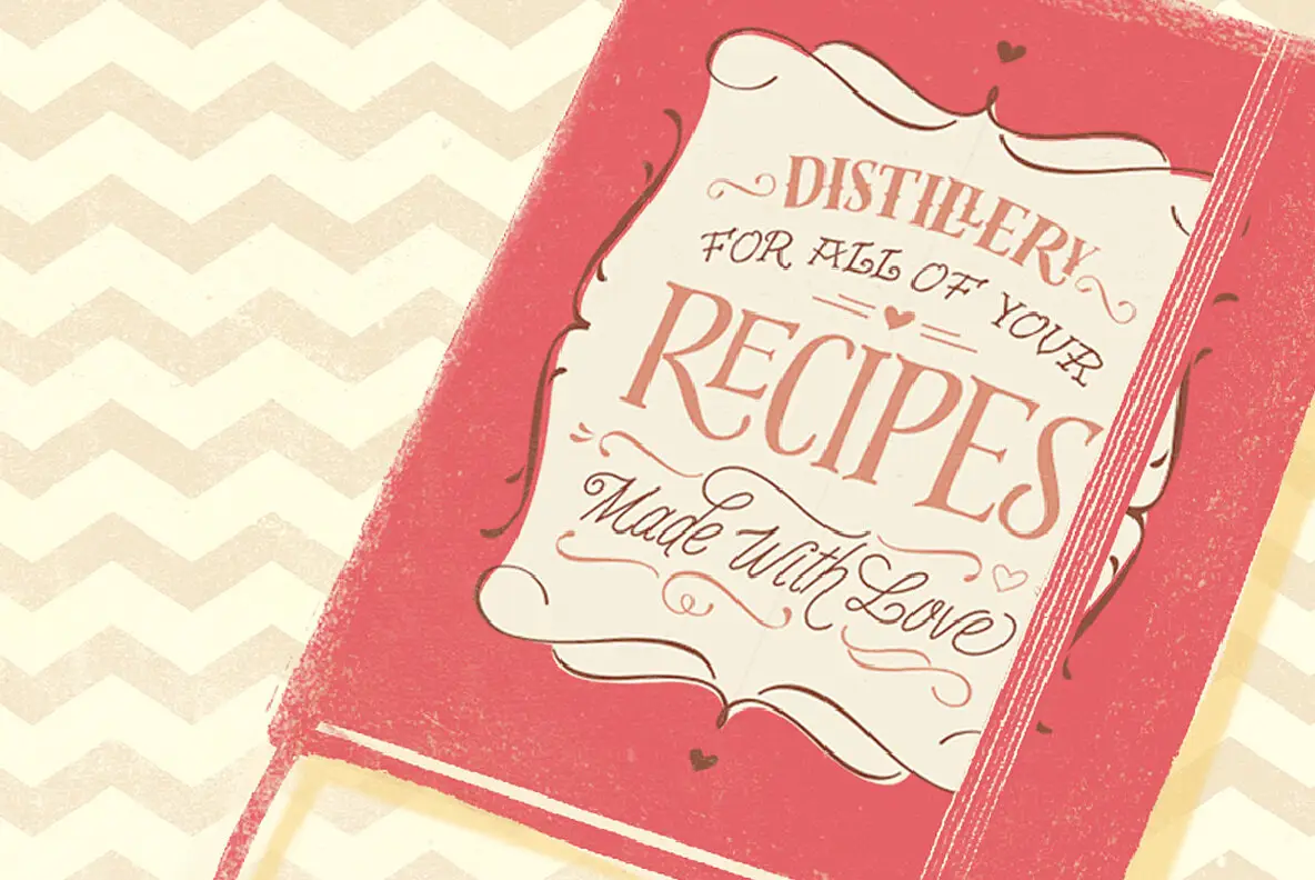 Distillery Set Font - YouWorkForThem