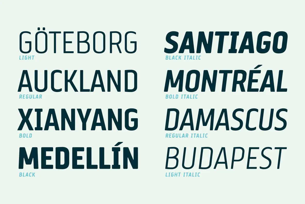 Via Sans Font - YouWorkForThem