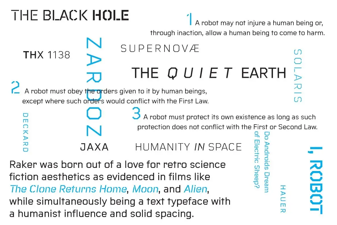 Raker Font - FontPath