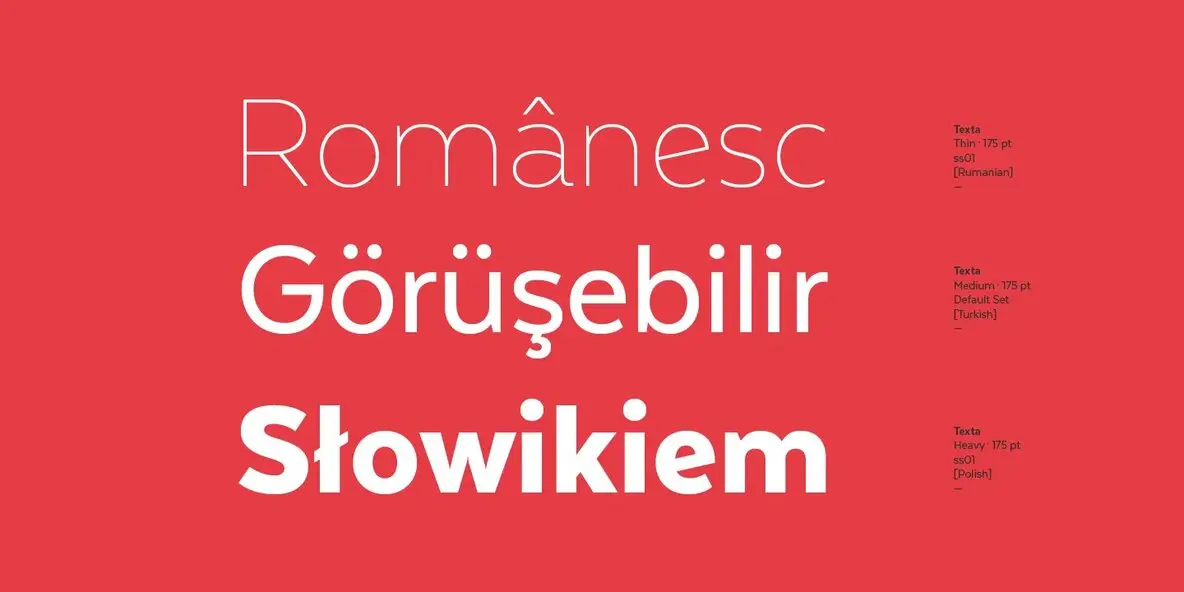 Texta Font - FontPath