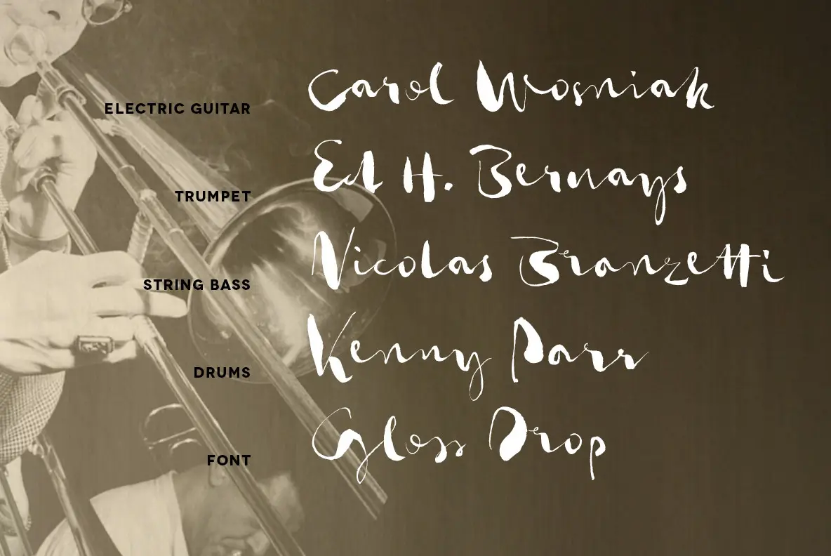 Gloss Drop Font - FontPath