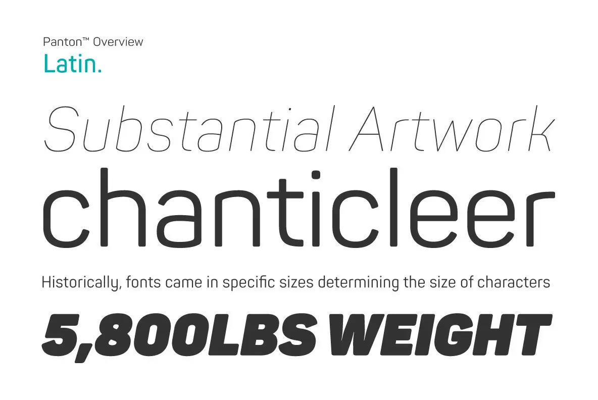 Panton Font - YouWorkForThem