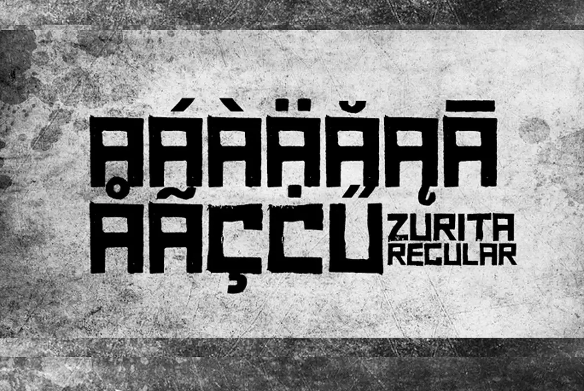 Zurita Font - YouWorkForThem