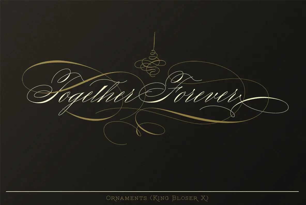 King Bloser Font - YouWorkForThem