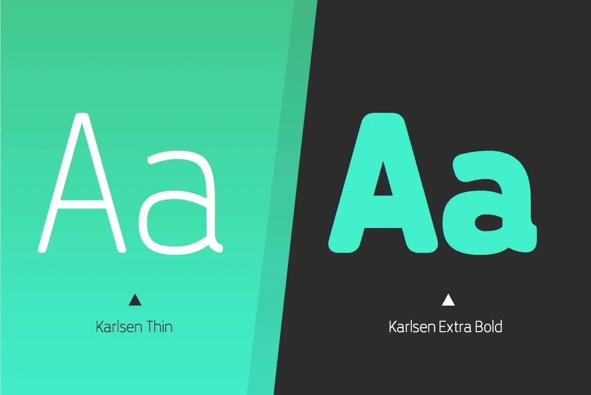 Karlsen Round Font - YouWorkForThem