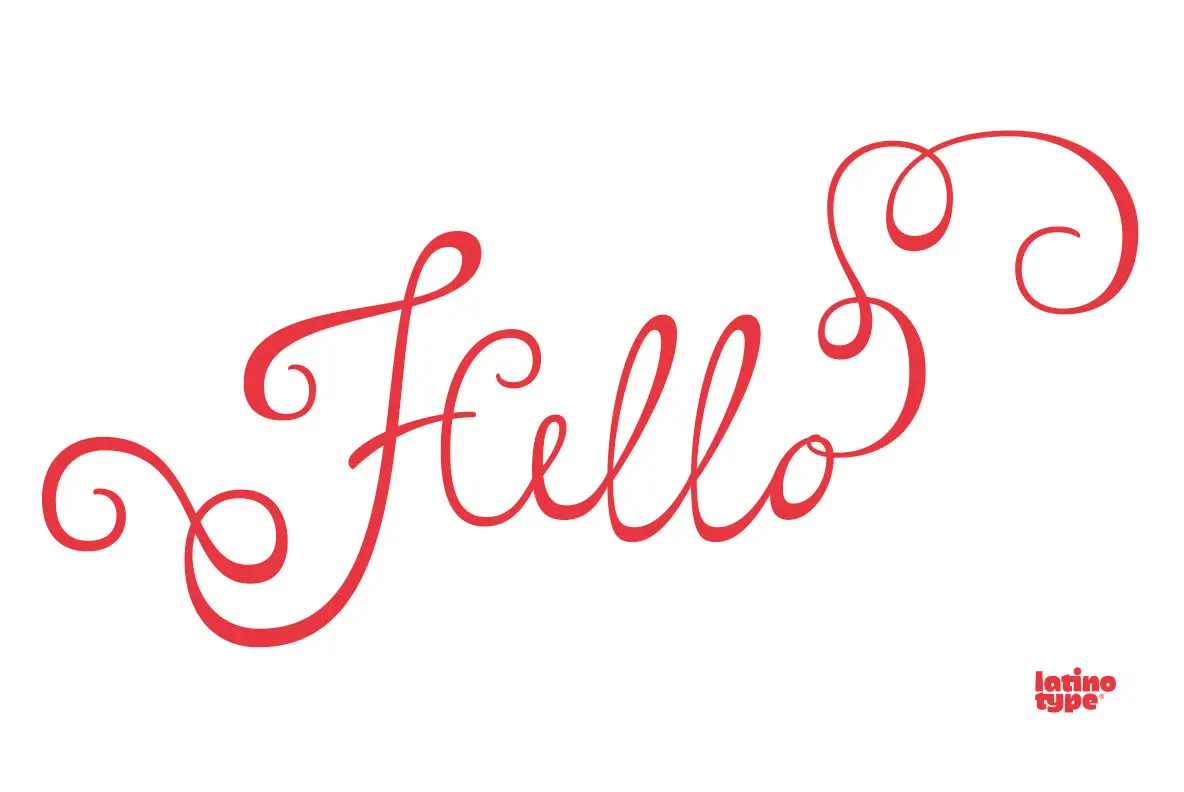 Tita Script Font - FontPath