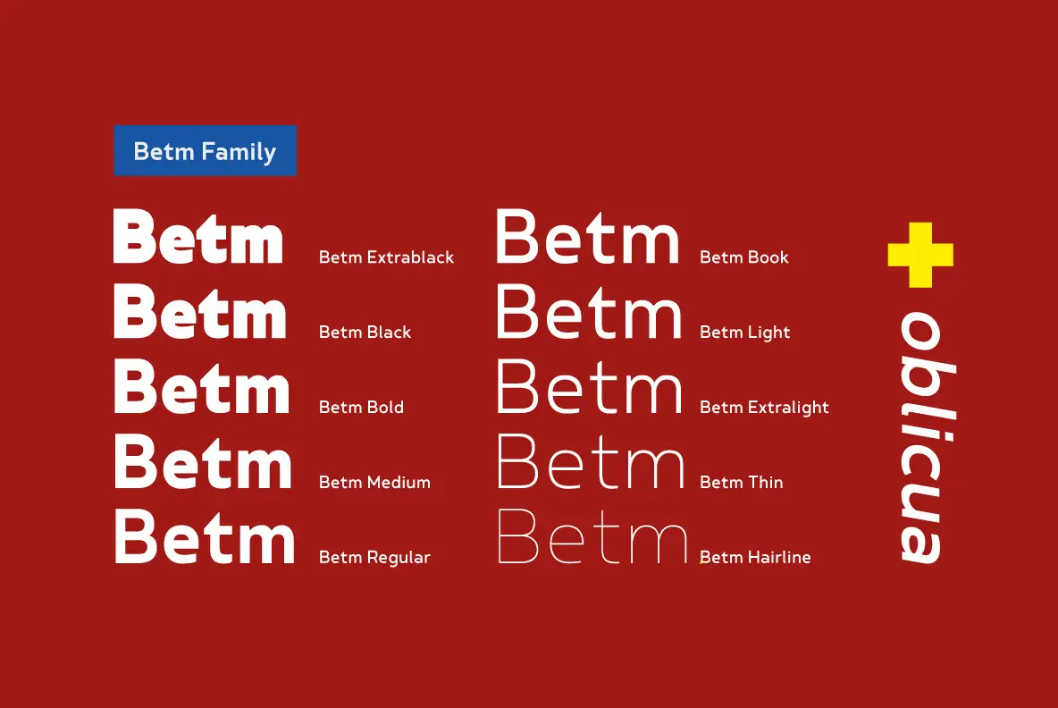 Betm Font - YouWorkForThem