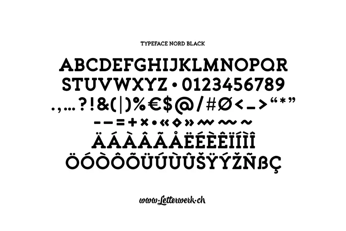 Nord Font - YouWorkForThem