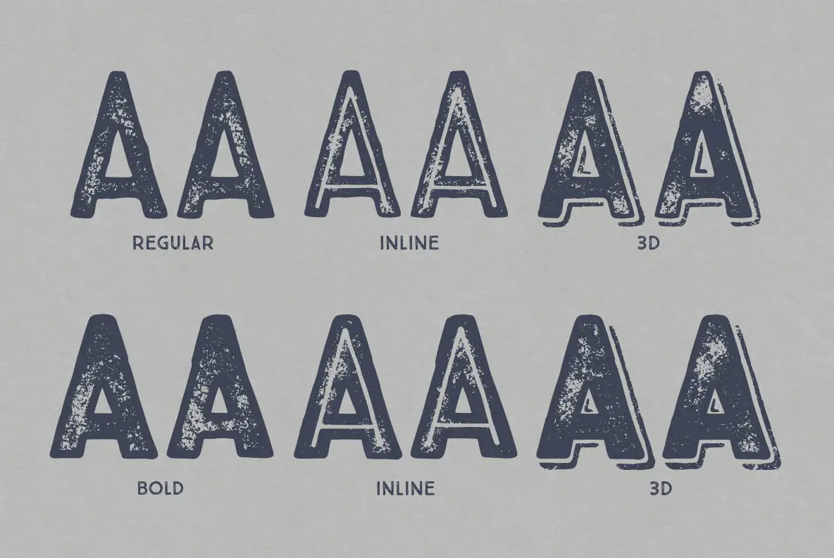 True North Textures Font - FontPath