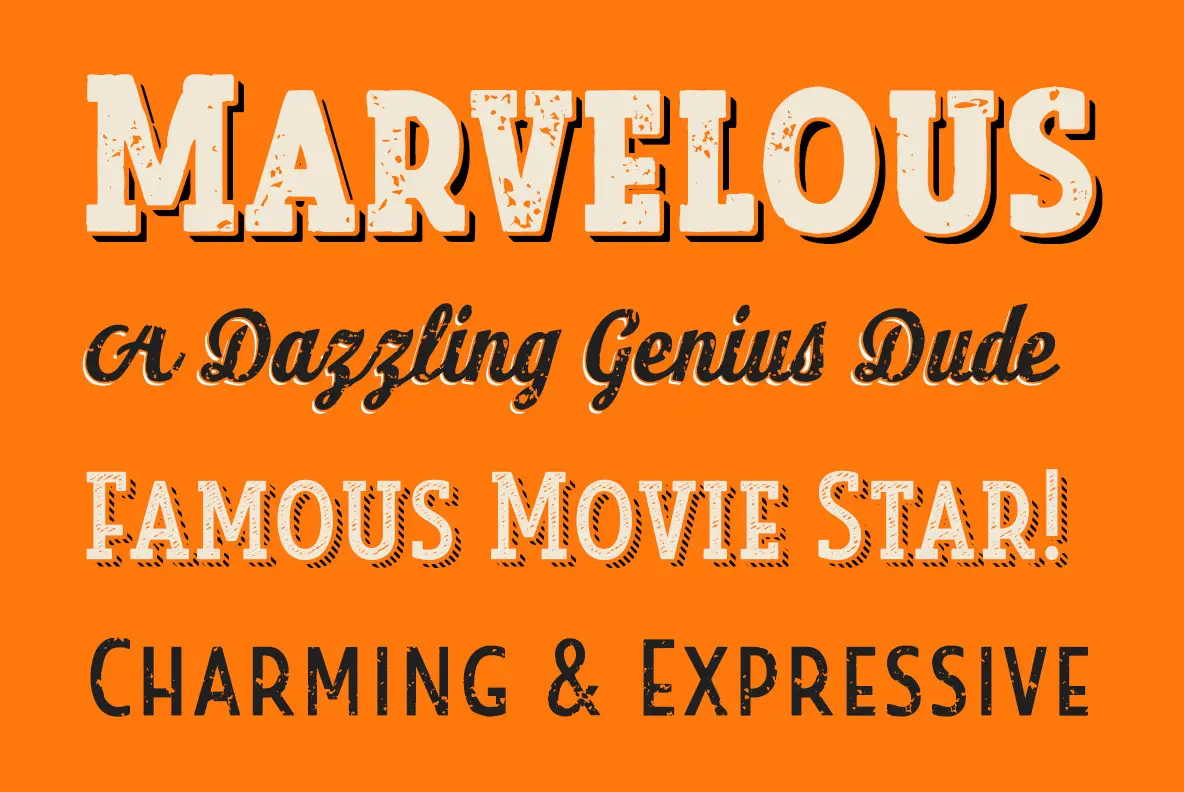 Look Font - YouWorkForThem