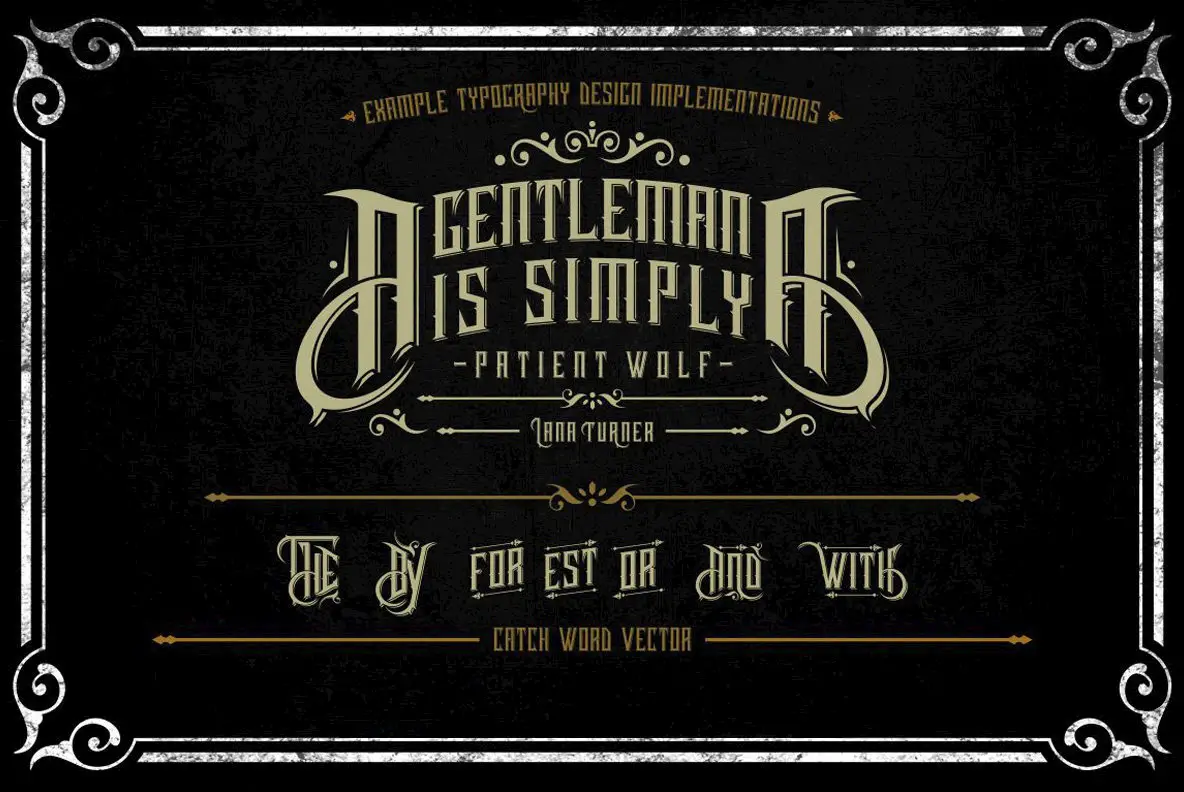 Harsh Typeface Font - FontPath