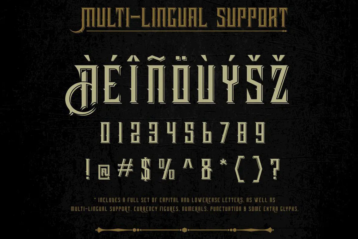 Harsh Typeface Font - YouWorkForThem