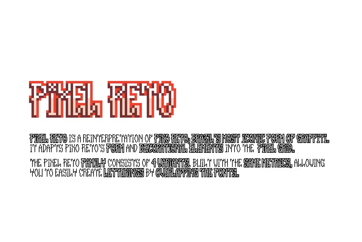 Pixel Reto Font - FontPath