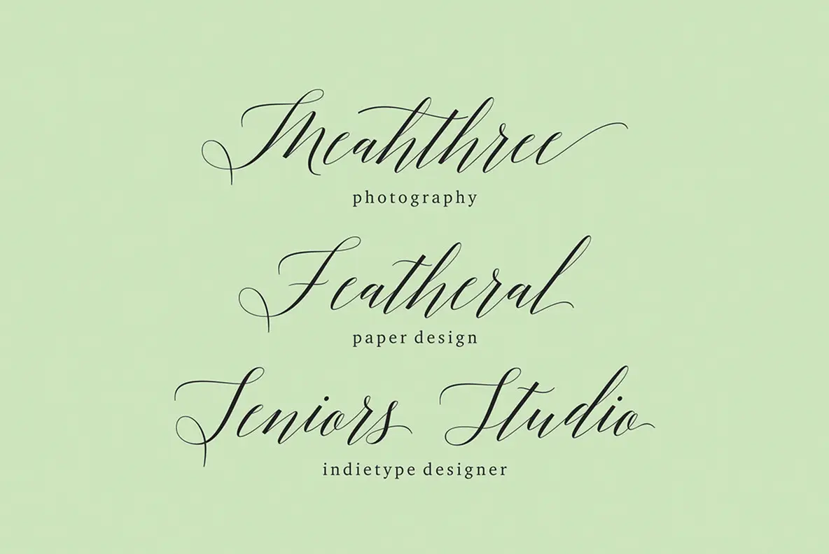 Adelicia Font - FontPath