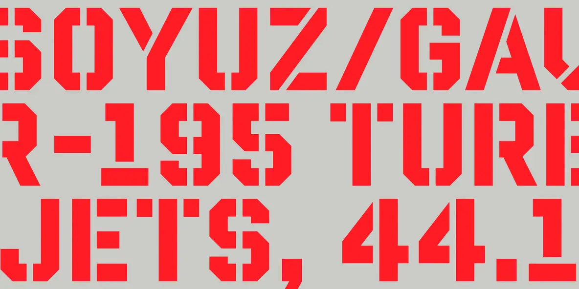 Reload Stencil Font - YouWorkForThem