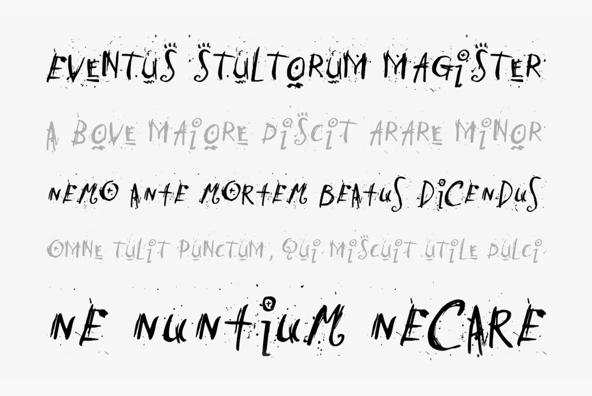 Cat Scratch Font - YouWorkForThem